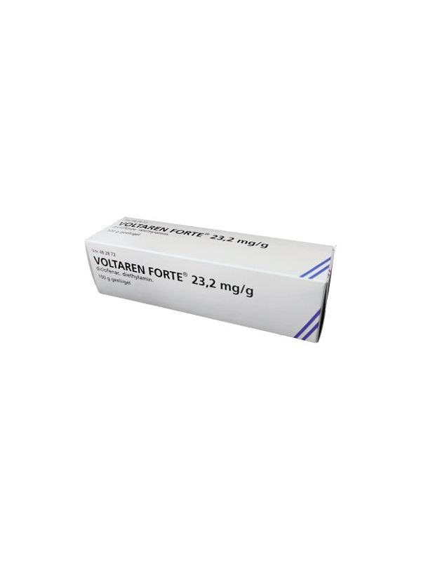 VOLTAREN FORTE geeli 23,2 mg/g 100 g - Oma e-apteekki