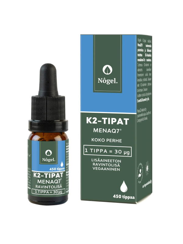 Nogel K2-tipat 30 mikrog/tippa 10 ml - Oma e-apteekki